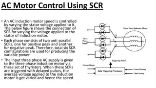 Silicon controlled rectifier | PPTX