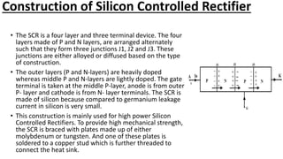 Silicon controlled rectifier | PPTX