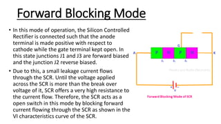 Silicon controlled rectifier | PPTX