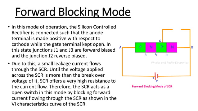Silicon controlled rectifier | PPT