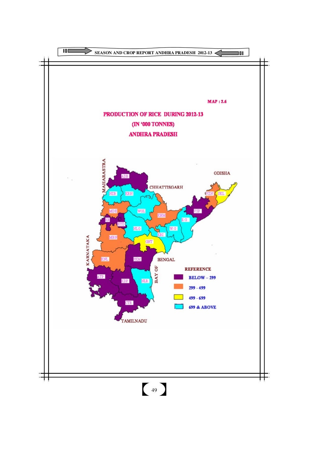 Crop production 2012-13 andhra pradesh