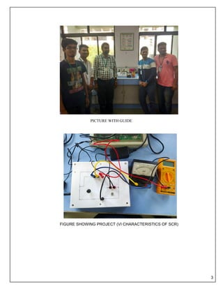SCR VI Characteristics | PDF