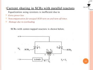 SCR Silicon controlled rectifierSilicon controlled rectifier | PPT