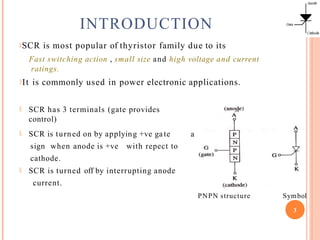 SCR Silicon controlled rectifierSilicon controlled rectifier | PPT