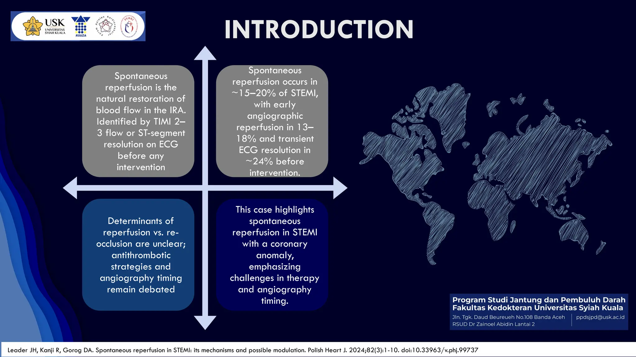 Spontaneous coronary reperfusion inferolateral stemi | PPTX