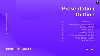 Scr basics | PDF