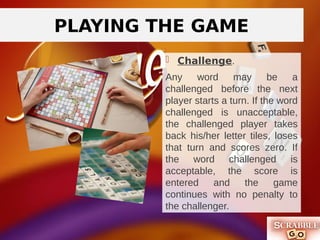 Scrabble_Board_Game_PPT.pptx.pdf | Board Games and Puzzles | Games and ...