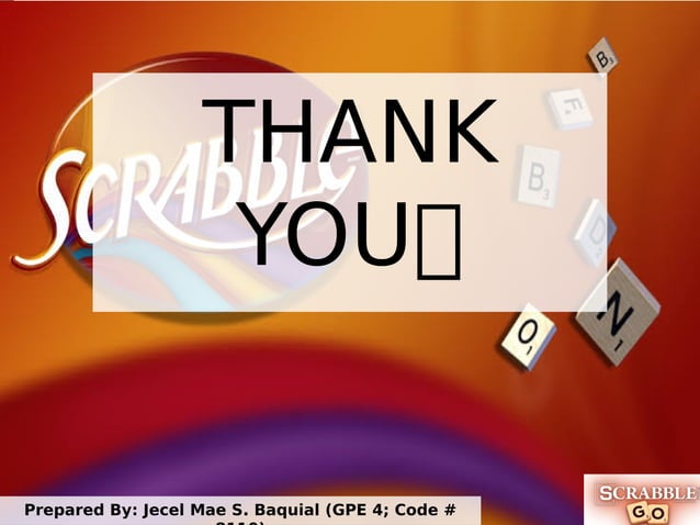 Scrabble_Board_Game_PPT.pptx.pdf | Board Games and Puzzles | Games and ...