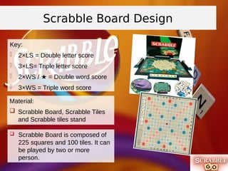 Scrabble_Board_Game_PPT.pptx.pdf | Board Games and Puzzles | Games and ...
