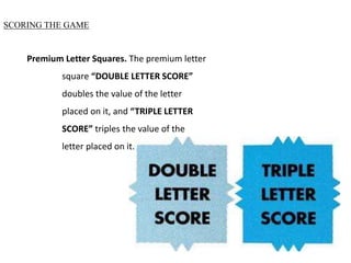 Scrabble game | PPTX