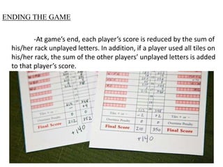 Scrabble game | PPTX