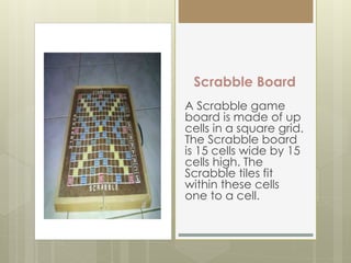 All about Scrabble | PPTX