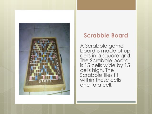 All about Scrabble | PPTX