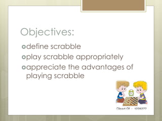 All about Scrabble | PPTX