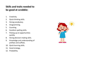 Scrabble presentation | PPTX