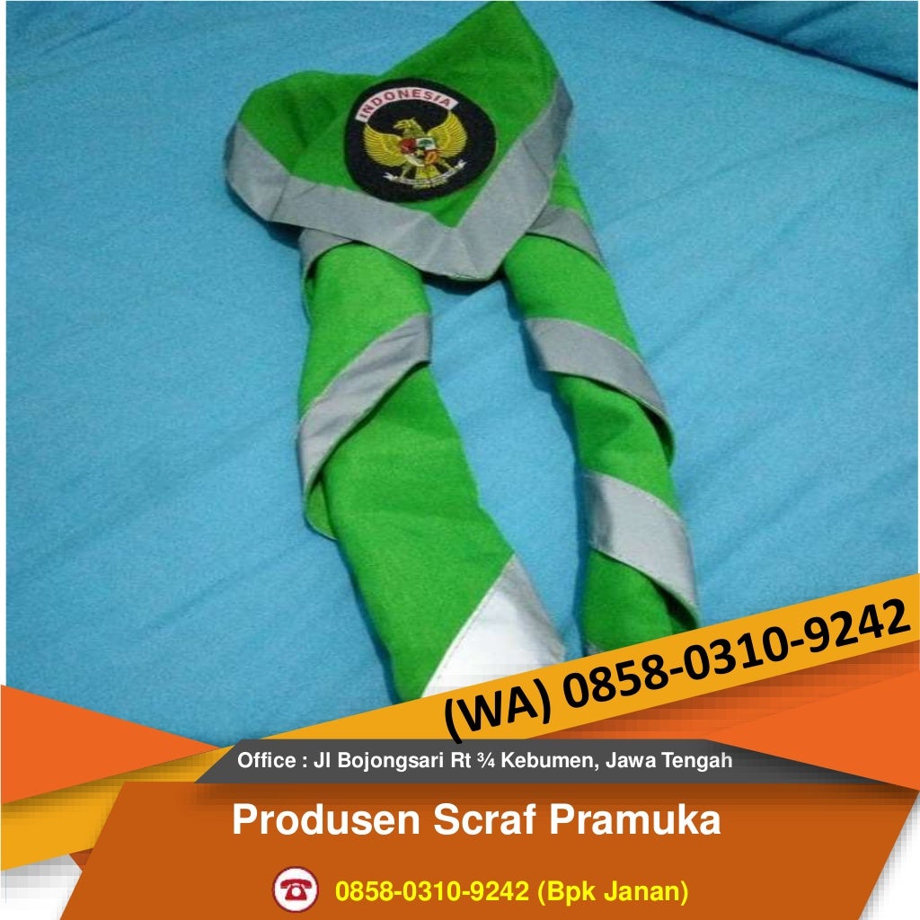 scarf dalam pramuka, scarf kegiatan pramuka | 0858-0310-9242 (Bp. Janan)