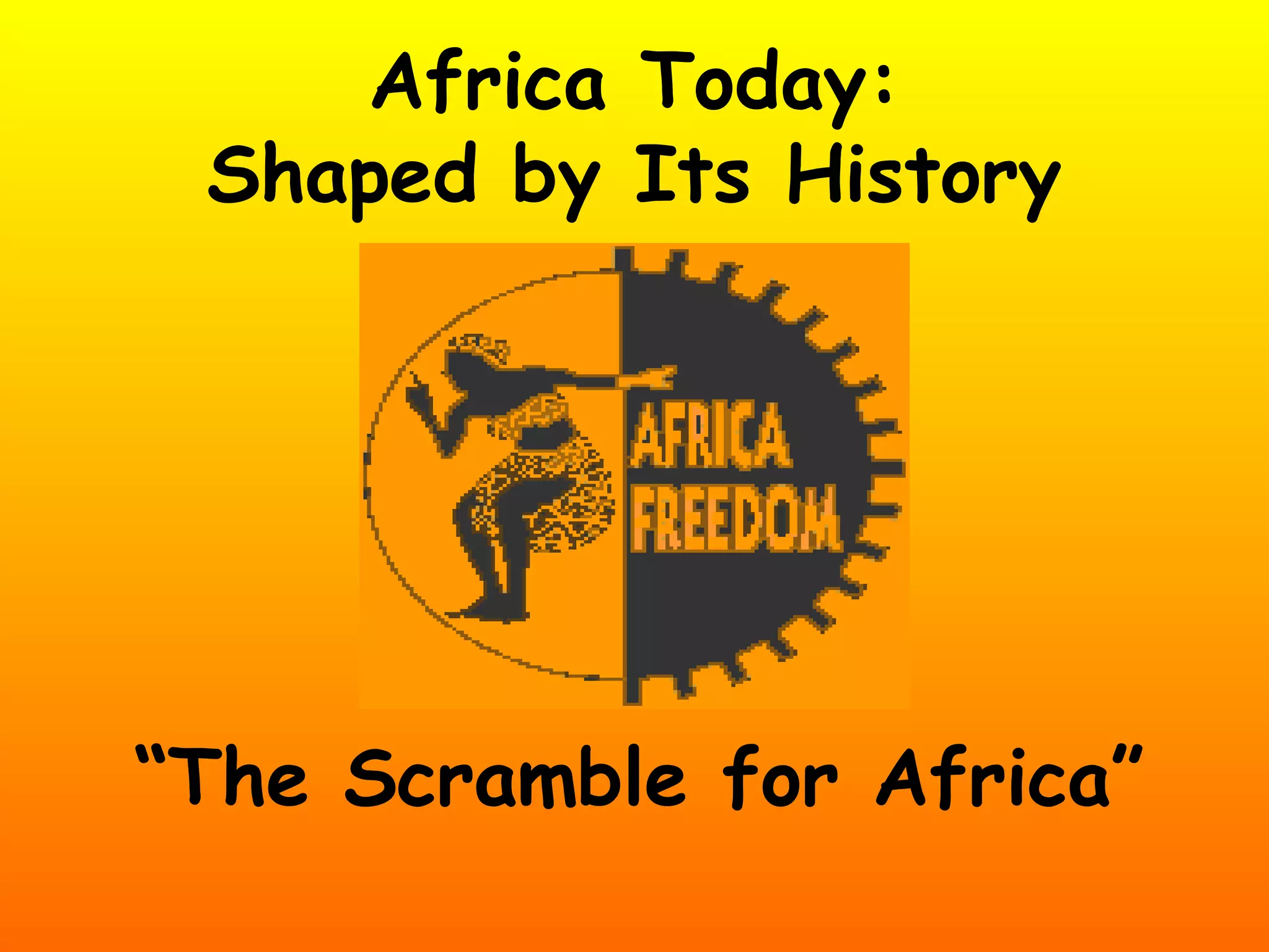 Scramble for africa th | PPT