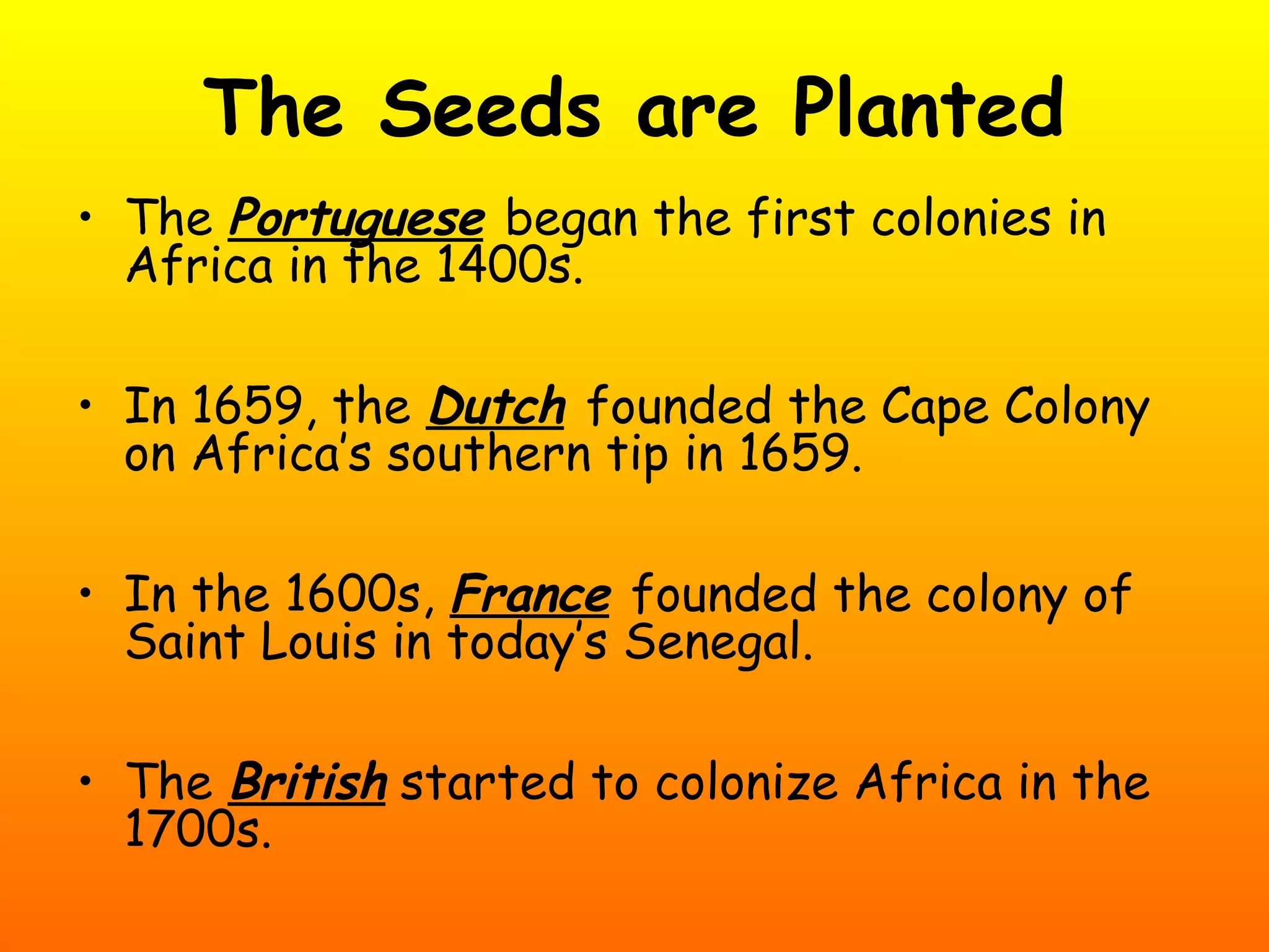 Scramble for africa th | PPT