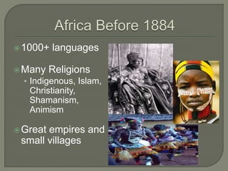 Scramble for Africa & Berlin Conference | PPTX