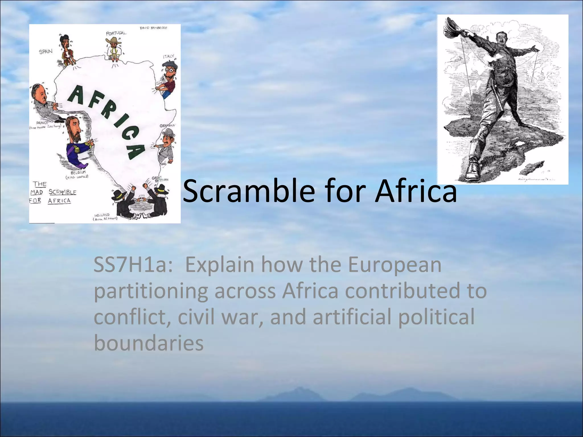 Scramble for Africa | PPT