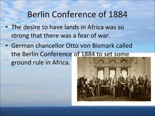 Scramble for Africa | PPT