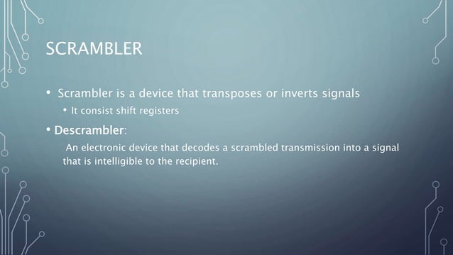 Scrambling | PPTX | Programming Languages | Computing