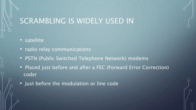 Scrambling | PPTX | Programming Languages | Computing