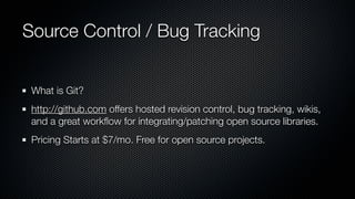 Rapidly Building and Deploying Scalable Web Architectures | PPT