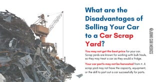Scrap Yard vs Junkyard | PDF