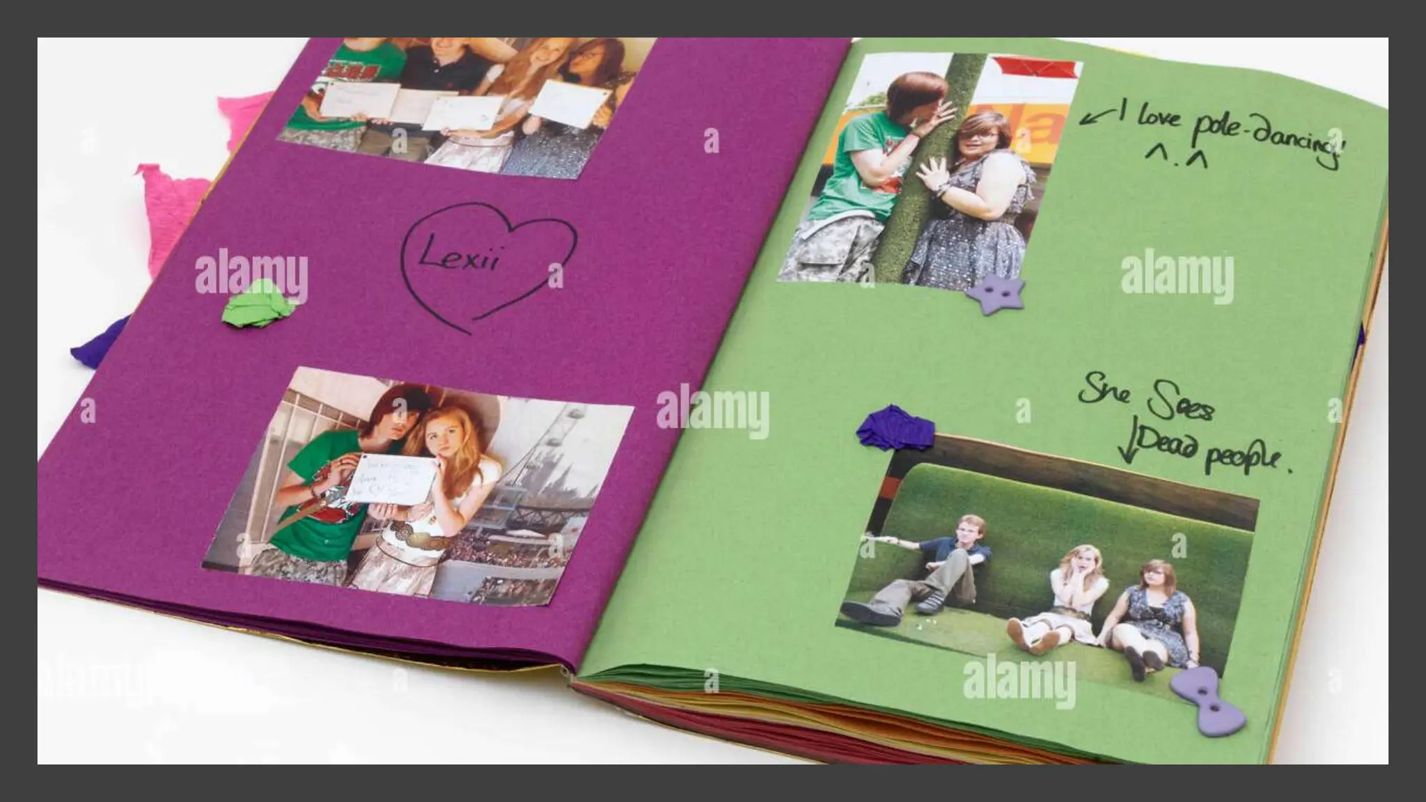 Scrapbook-How to make a scrapbook with student's routine | PPTX