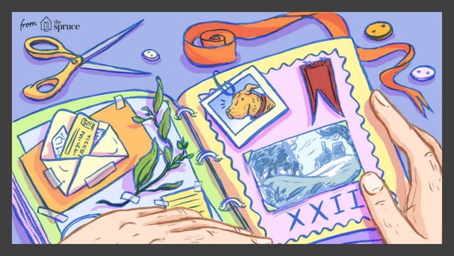 Scrapbook-How to make a scrapbook with student's routine | PPTX