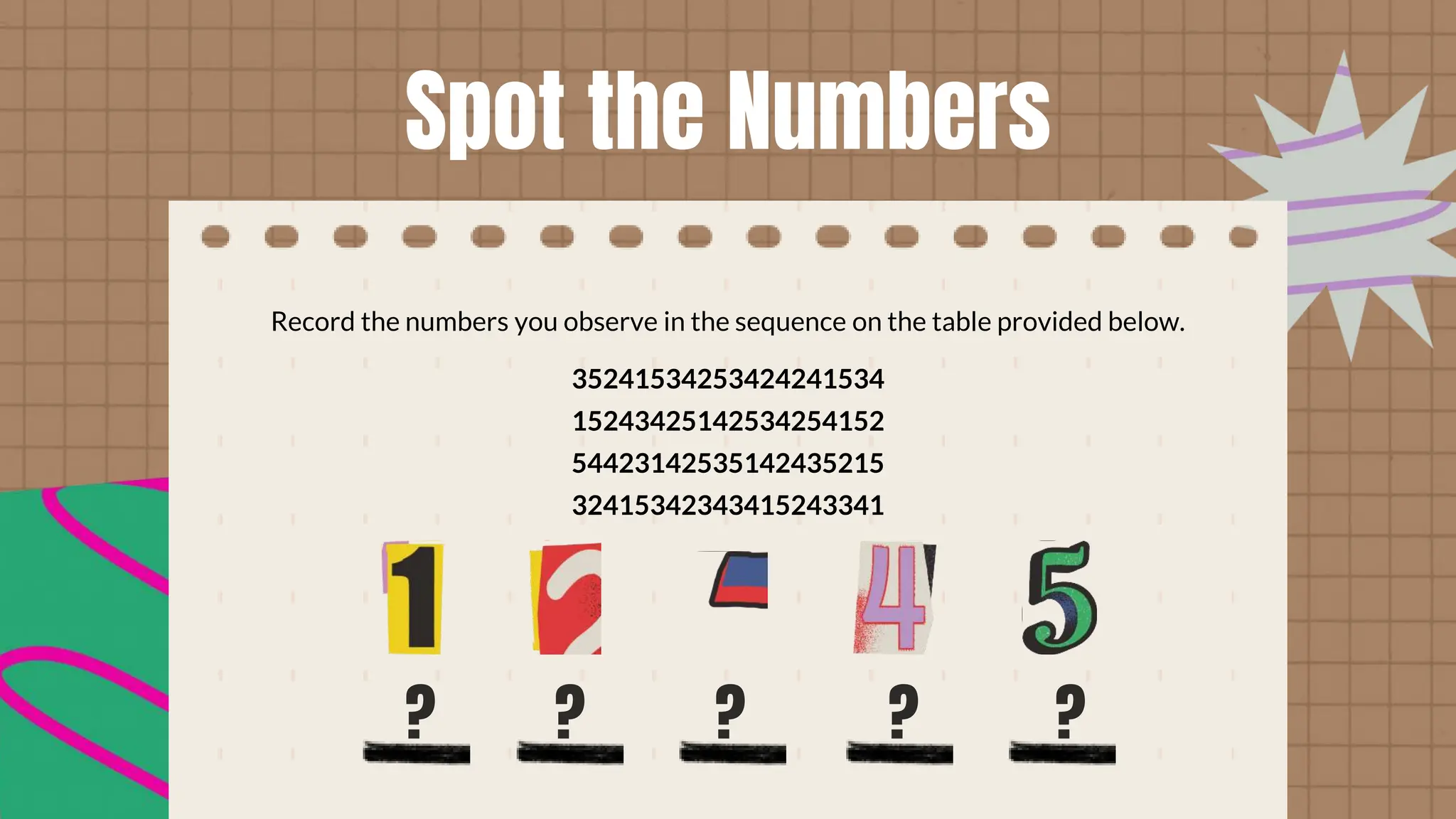 Scrapbook Collage Brain Teasers for High School.pptx