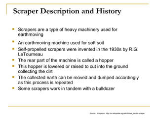 Scraper | PPT