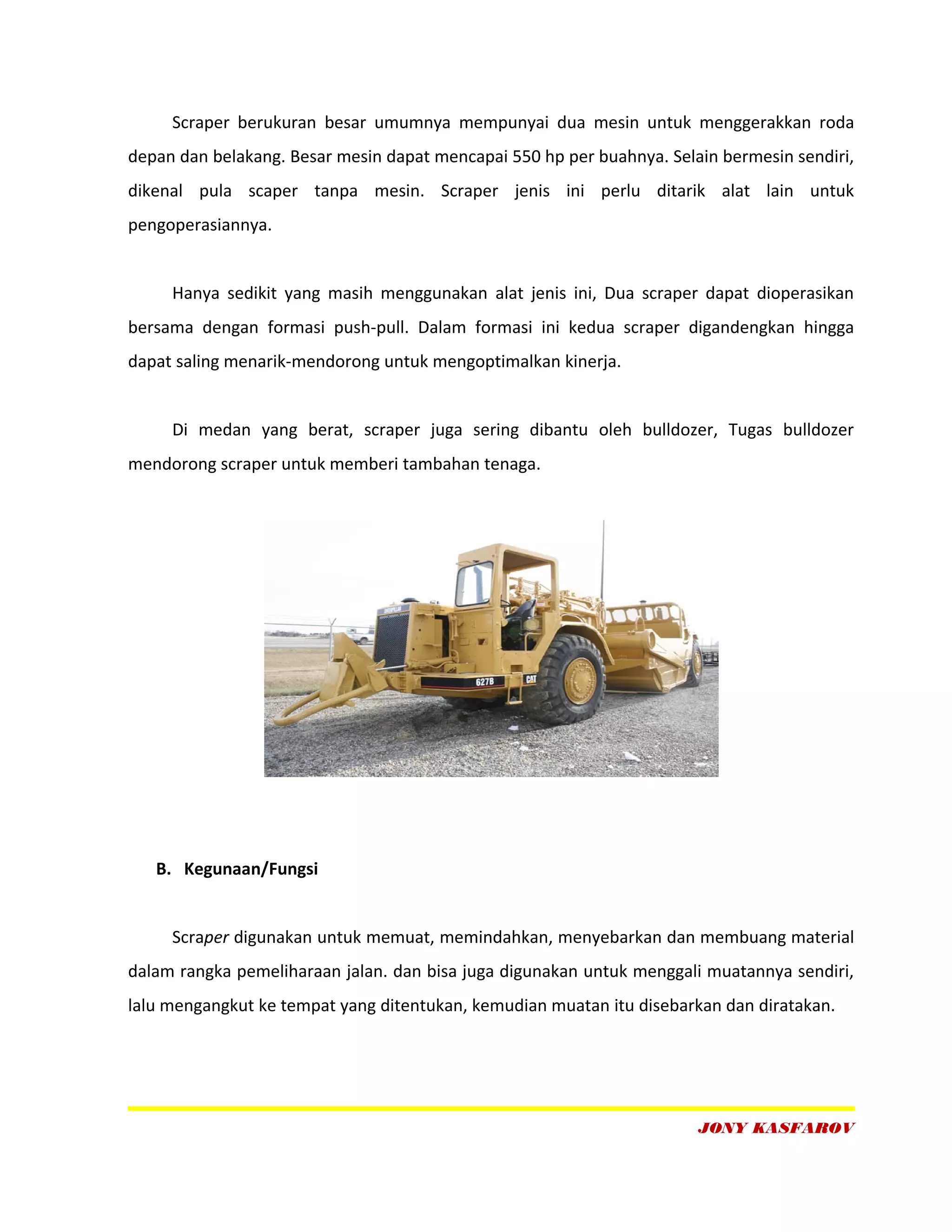 Scraper dan loader | DOC