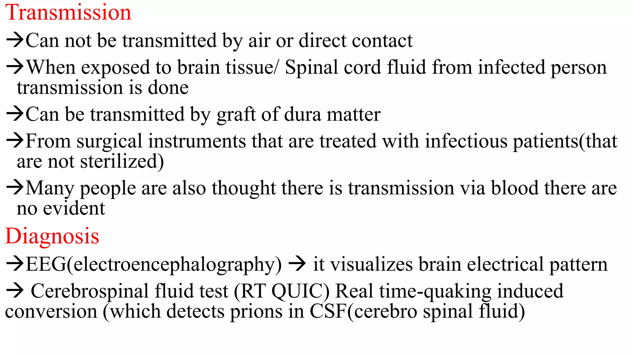 prion diseases(Scrapie and cjd) | PPTX
