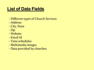 Scraping Church Email Lists, USA and UK Church Website Scraping | PPTX