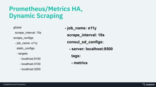 Scraping metrics for fun and profit | PPT