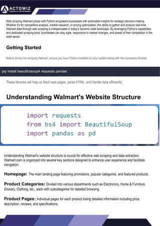 Scraping Walmart Prices With Python - A Comprehensive Guide in 2024.pptx
