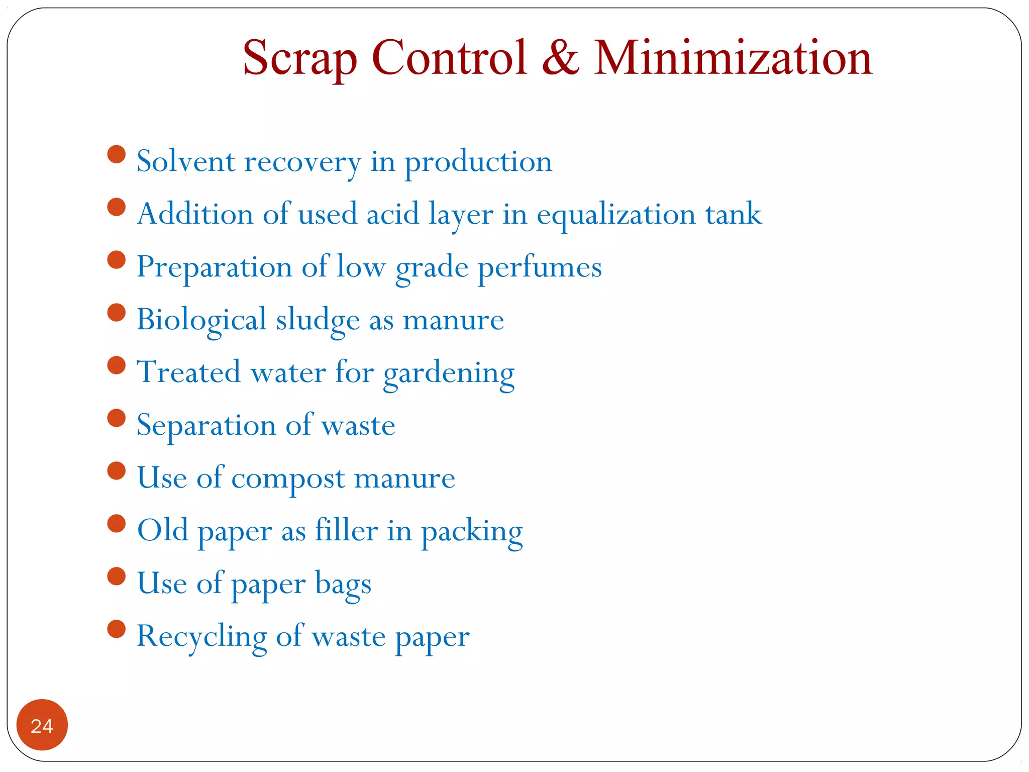 Scrap management | PPT