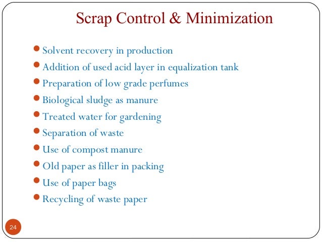 Scrap management