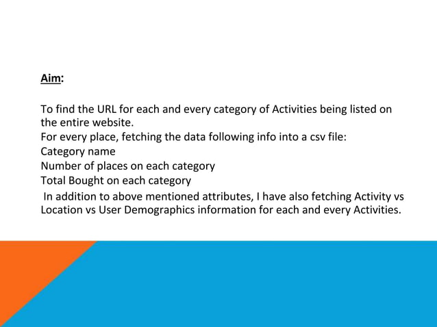 Scrapping project using python | PDF | Web Development | Internet