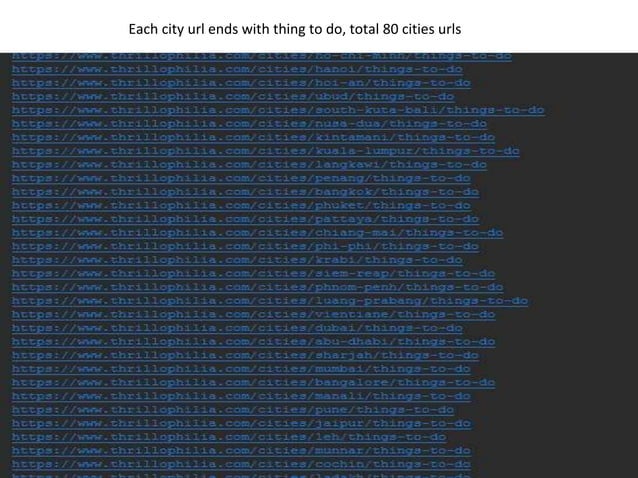 Scrapping project using python | PDF | Web Development | Internet