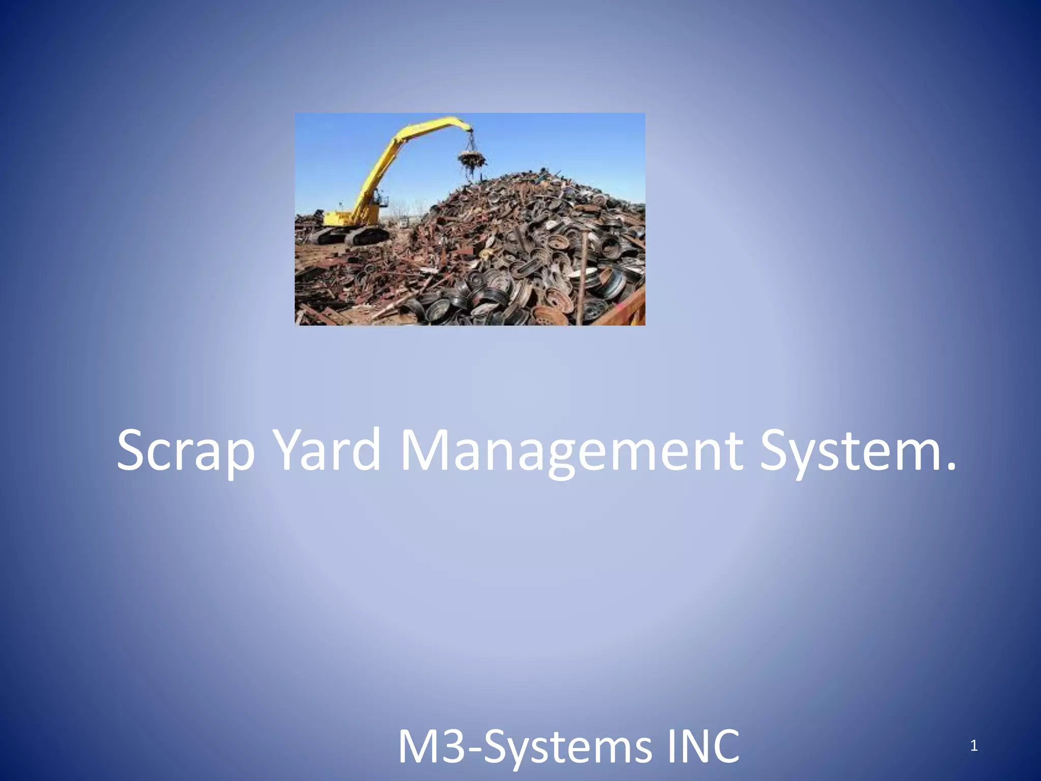 Scrap ard Management Introduction | PDF