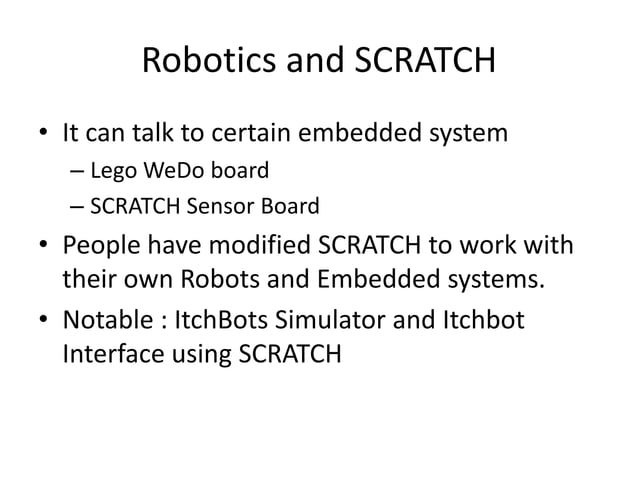Scratch: Programming for everyone | PPTX