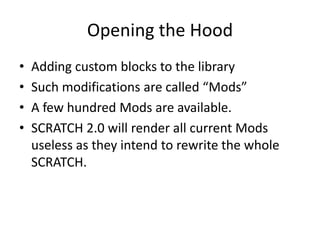 Scratch: Programming for everyone | PPTX