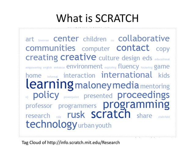 Scratch: Programming for everyone | PPTX