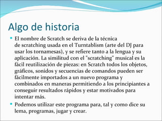 Scratch | PPT