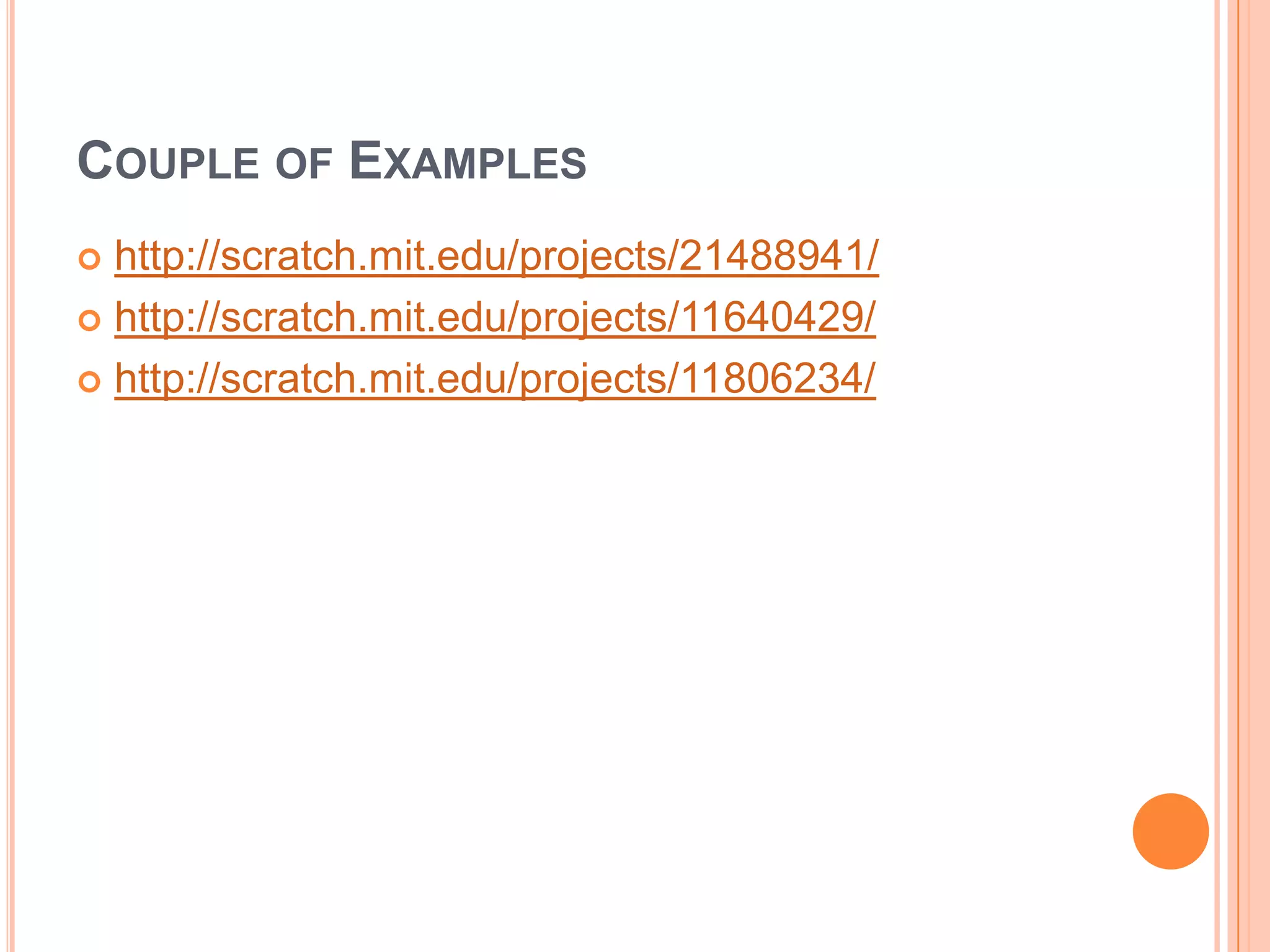 Scratch is where you can | PPTX
