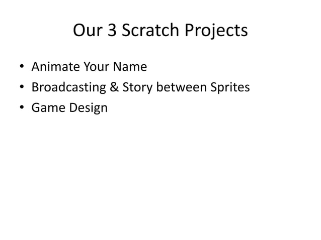 Scratch | PPTX | Programming Languages | Computing