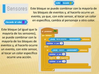 instrucciones de Scratch | PPTX | Programming Languages | Computing